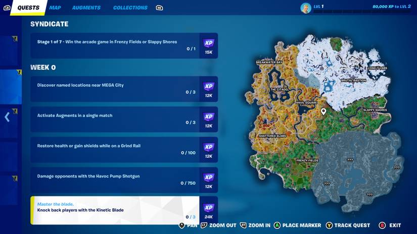 Fortnite: Season Two Weekly Challenges - Week One