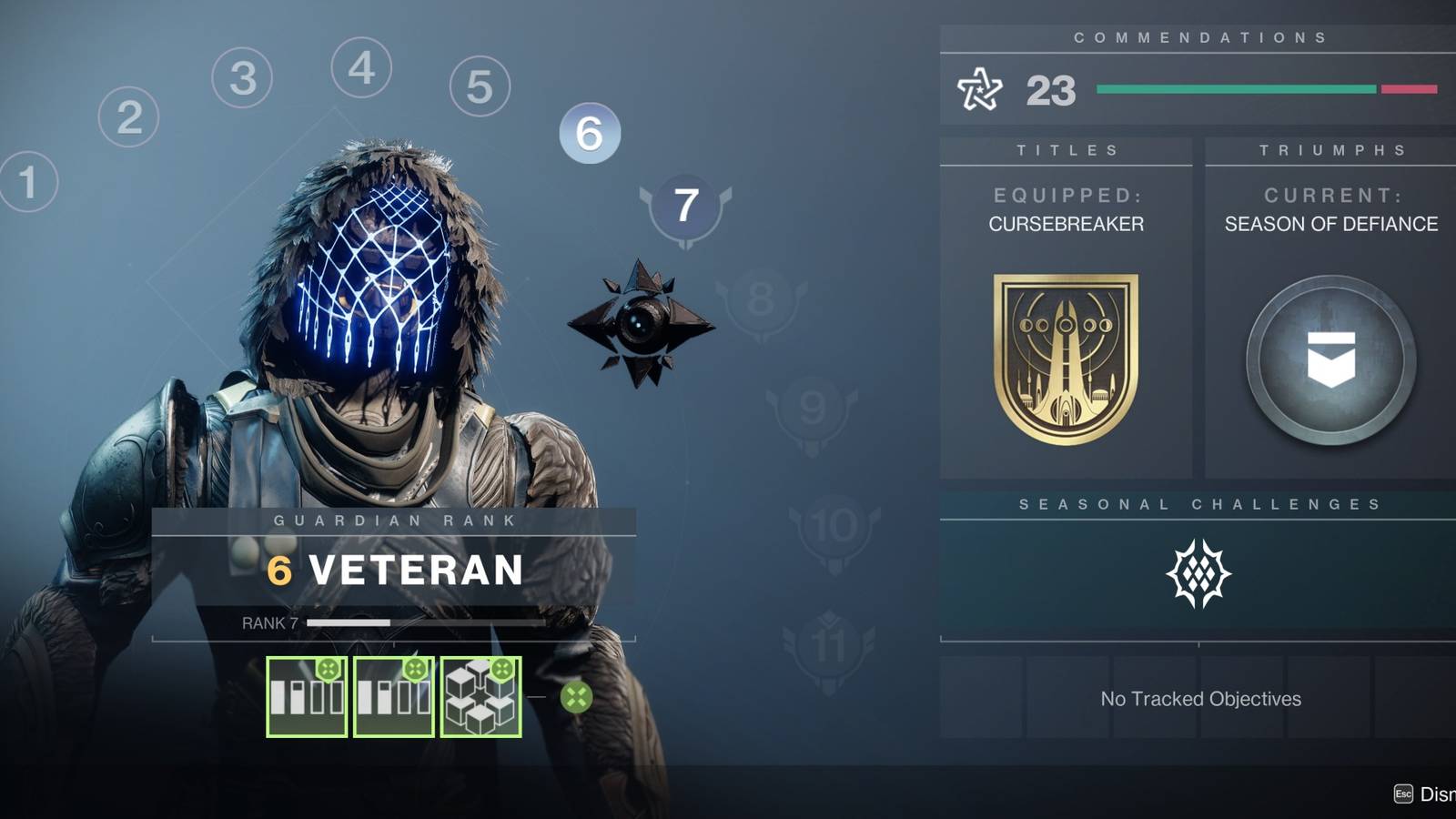 What Is It Like To Start Destiny Now With The New Guardian Ranks System?