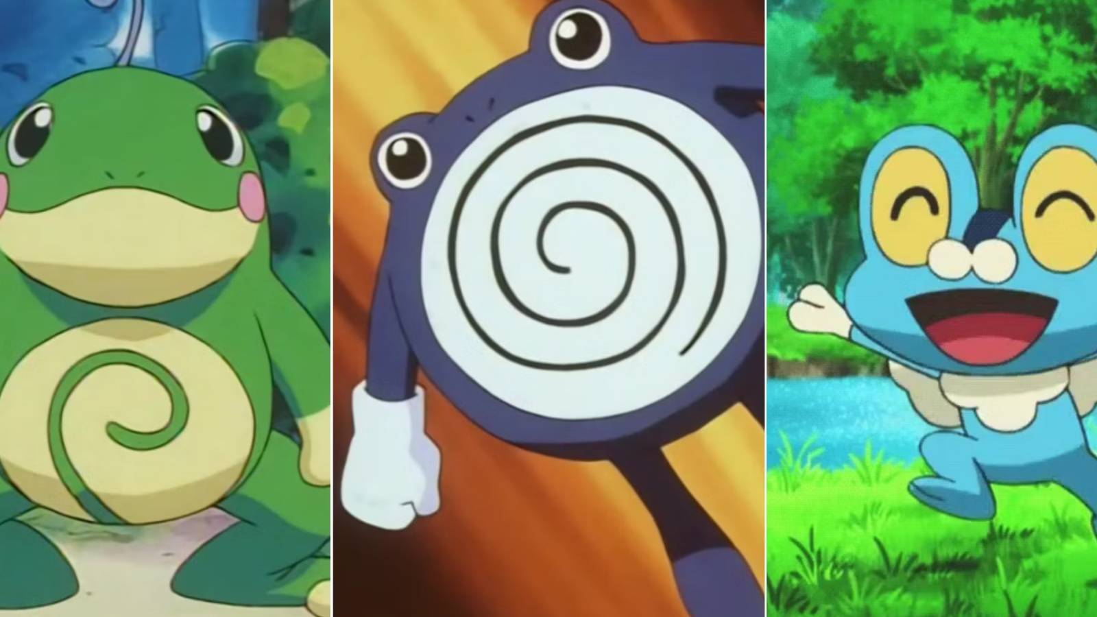 Every Frog And Toad Pokemon, Ranked