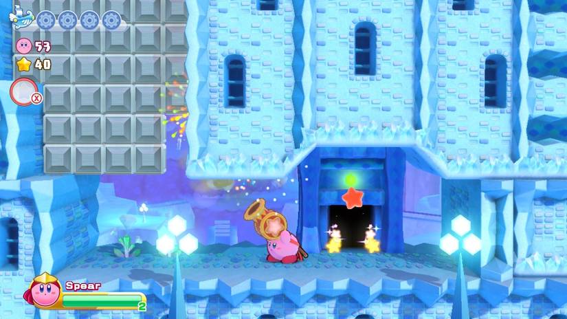 kirby ice level