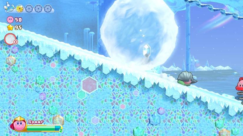 kirby ice level
