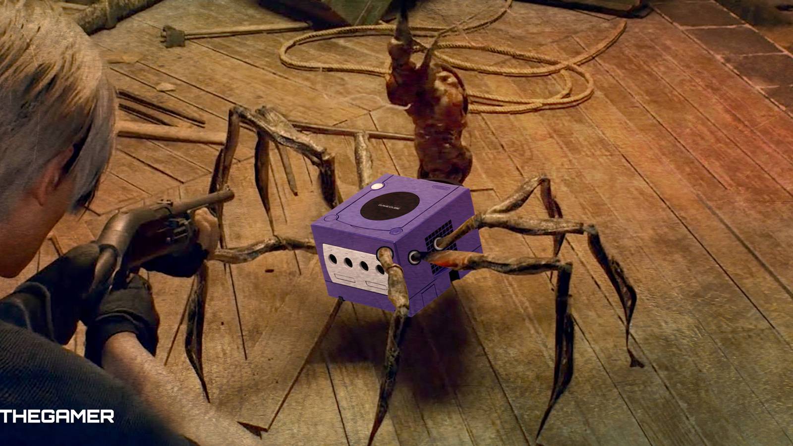 Hate Spiders? This Resident Evil 4 Remake Mod Replaces Them With Cubes