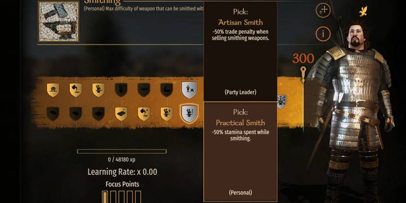 Best Smithing Perks In Mount & Blade 2
