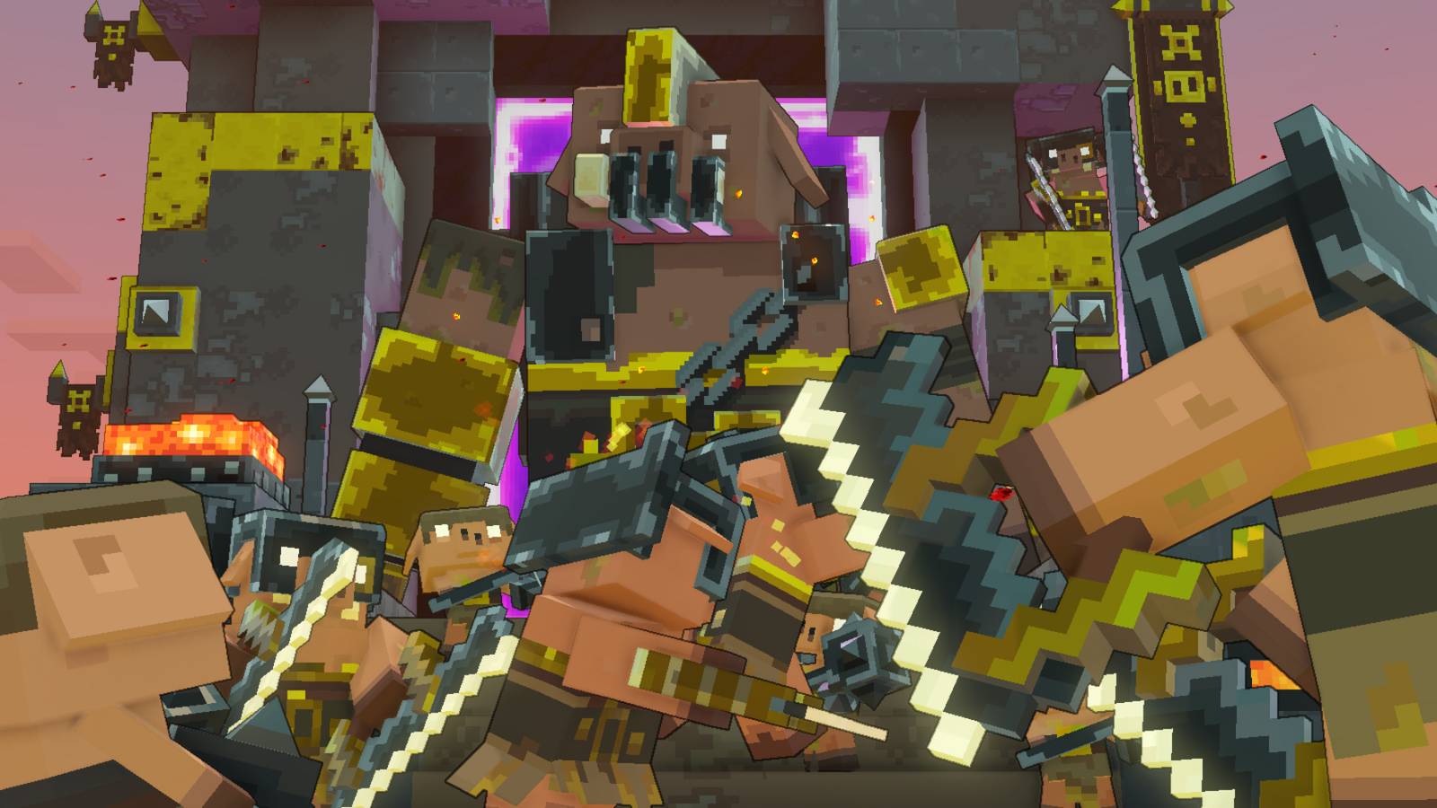 How To Defeat The Horde Of The Bastion In Minecraft Legends