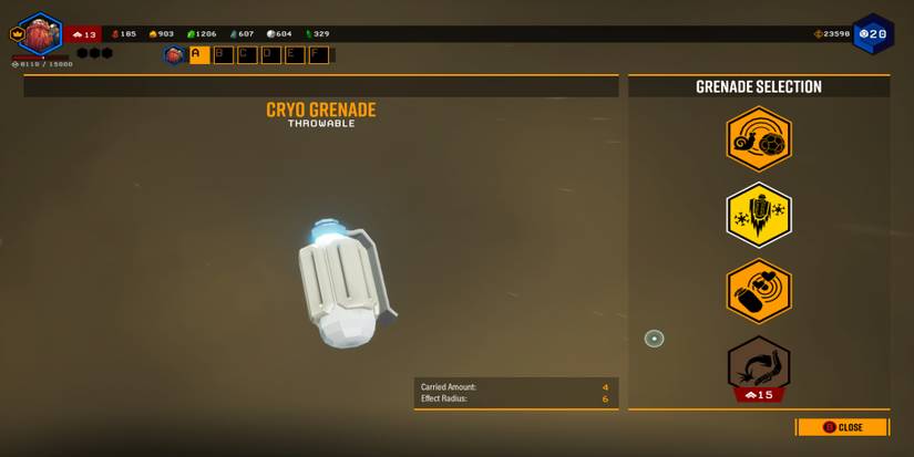 The Best Grenades In Deep Rock Galactic