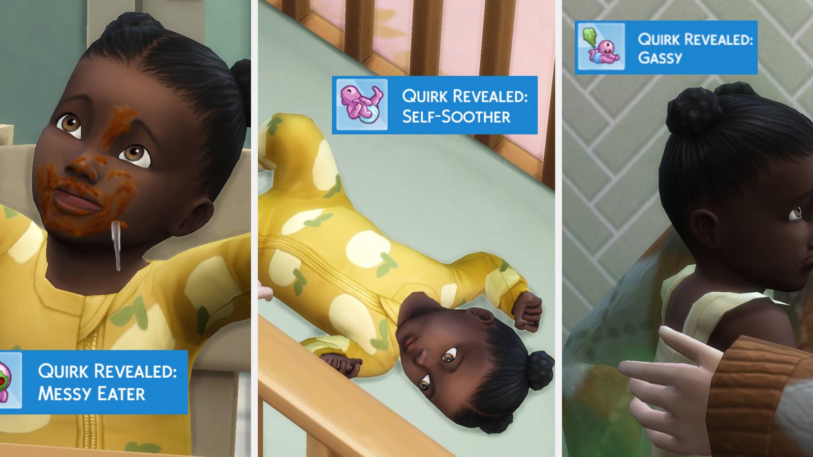 All Infant Quirks In The Sims 4 And Their Effects