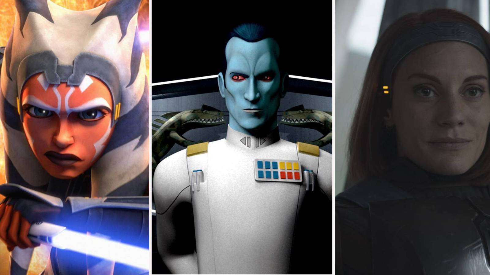 Animated And Live Action Star Wars Characters, Compared