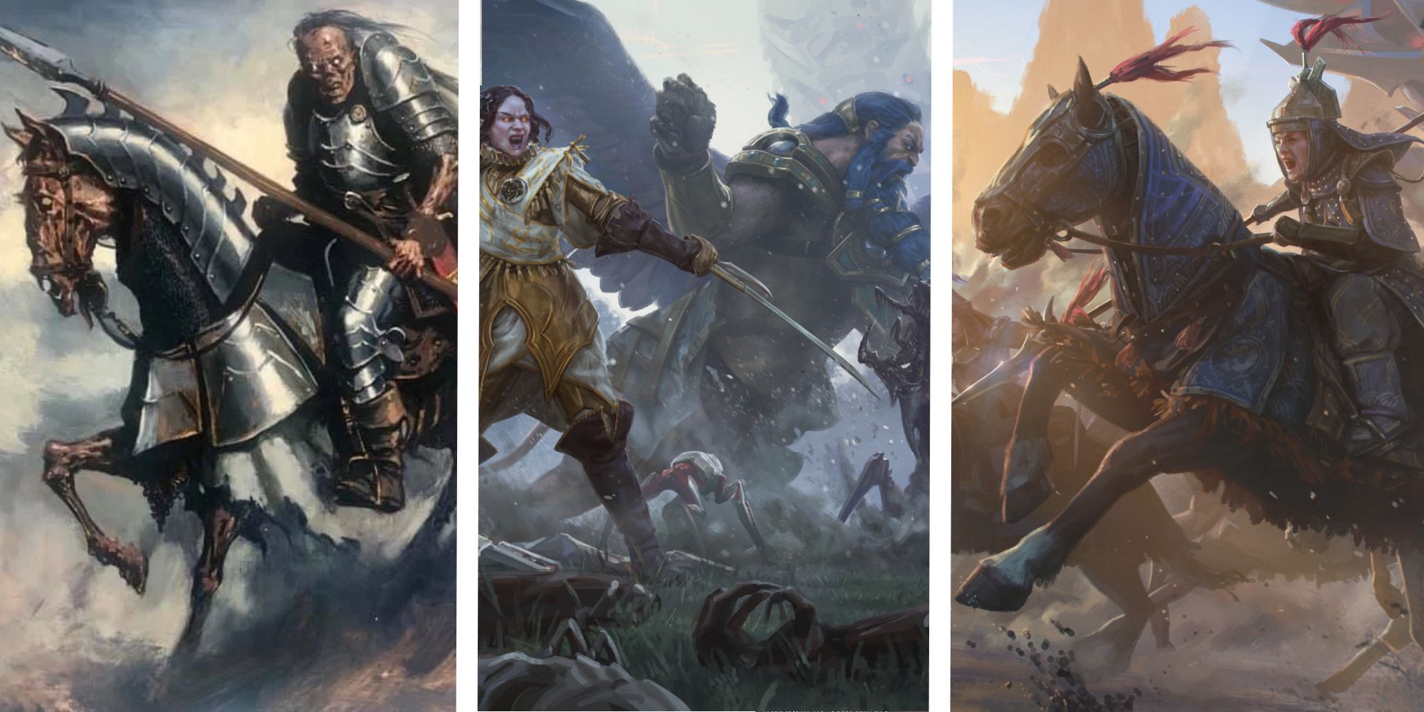 The Best Cavalry Charge Commander Deck Cards In Magic: The Gathering