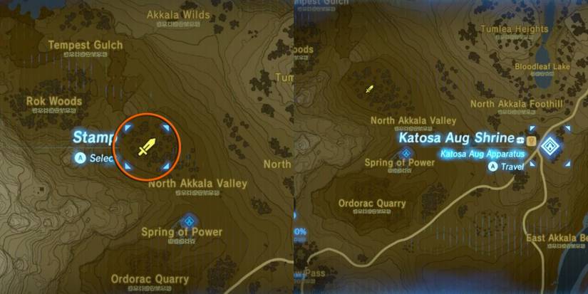 Every Golden Lynel Location In BOTW