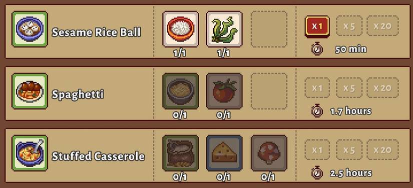All Sun Haven Recipes And How To Cook Them
