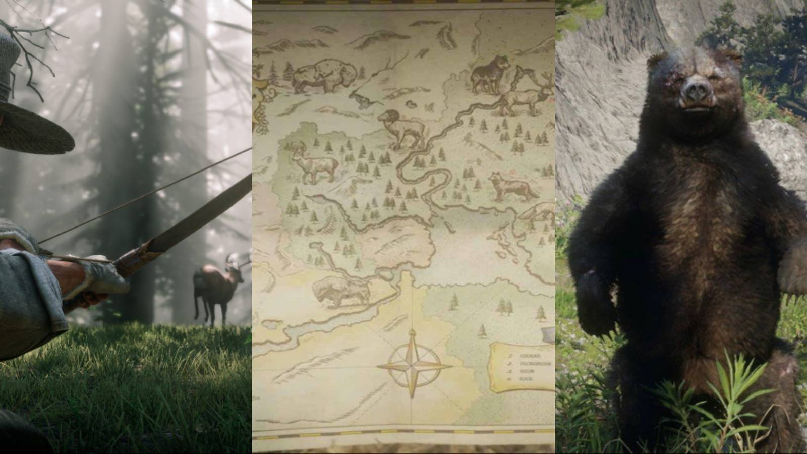 Where To Find Every Legendary Animal In RDR2