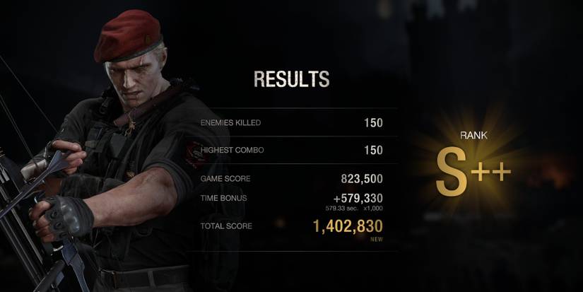 How To Get S++ Rank On The Mercenaries In Resident Evil 4 Remake