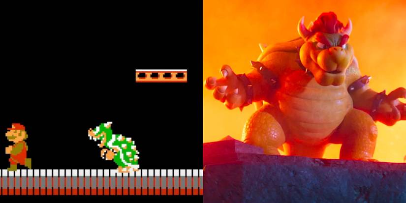 Every Major Character In The Mario Movie Compared To Their First Game ...