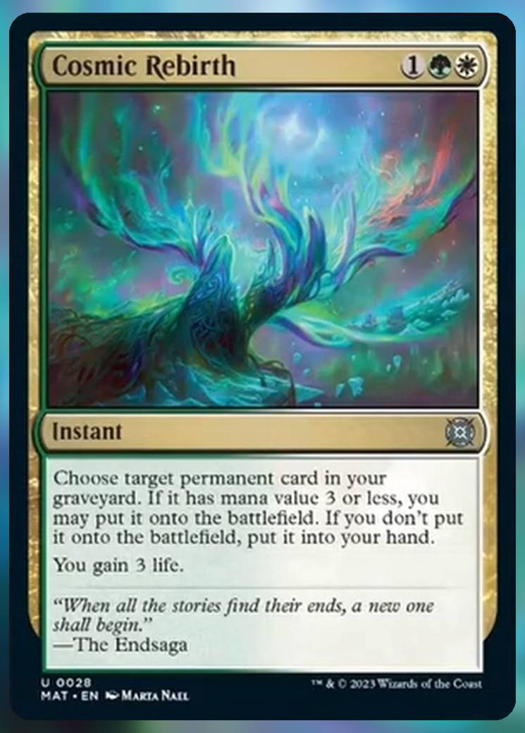 Every Card From March Of The Machine: The Aftermath (MAT) – MTG