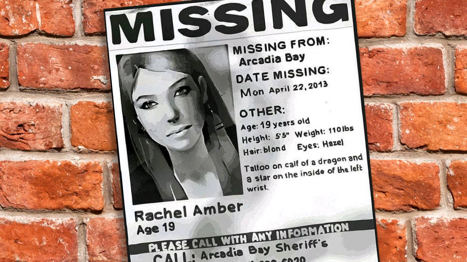 Life Is Strange May Have Based Its Missing Poster On A Real Murder Victim