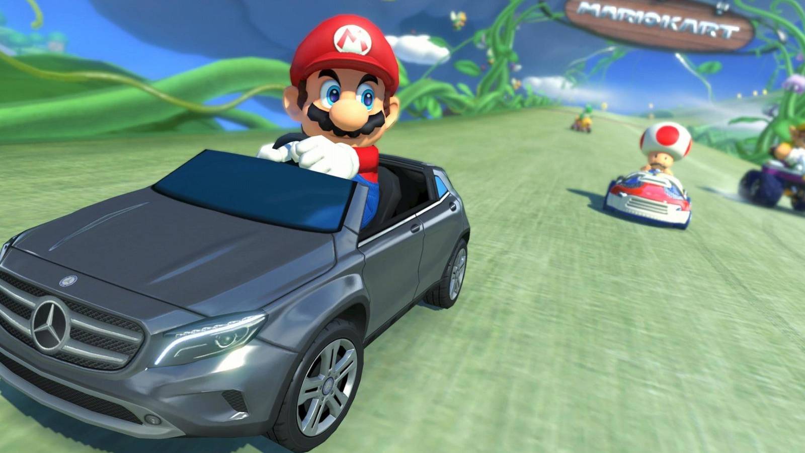 Can We Finally Talk About The Mercedes In Mario Kart 8?