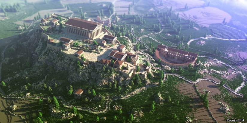 10 Best Real-Life Places Recreated In Minecraft