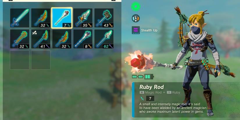 Best Magic Rod Infusions In Zelda: Tears Of The Kingdom