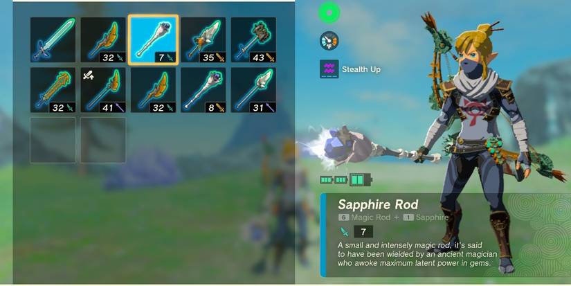 Best Magic Rod Infusions In Zelda: Tears Of The Kingdom