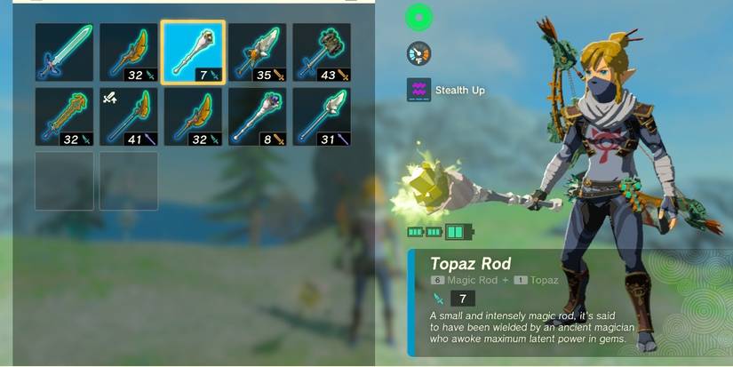 Best Magic Rod Infusions In Zelda: Tears Of The Kingdom