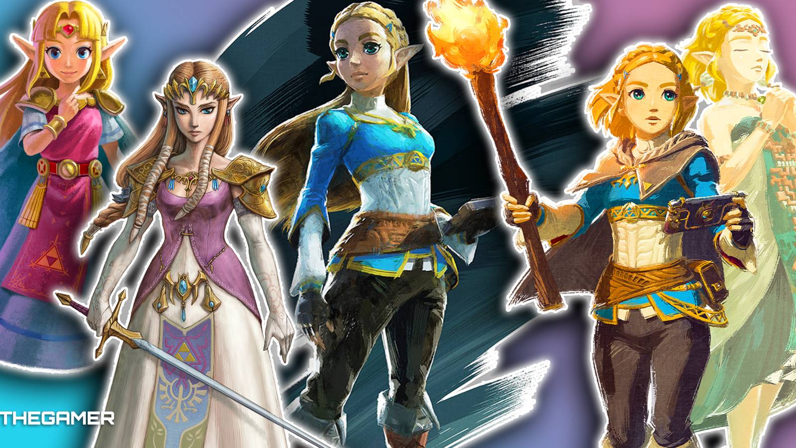 Every Zelda In The Legend of Zelda, Ranked By Design