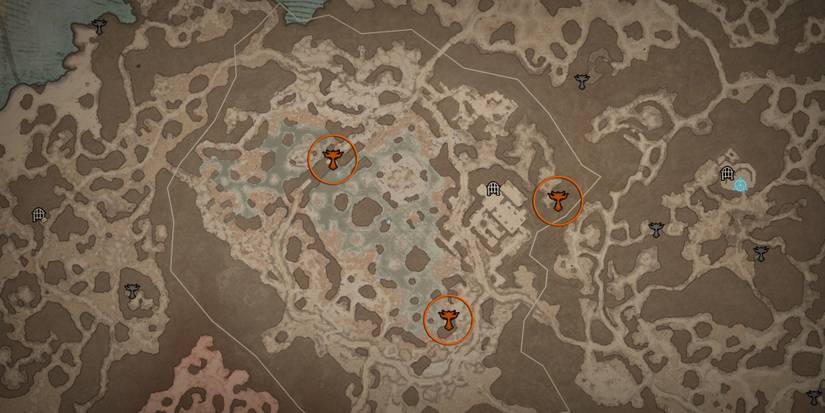 Altars Of Lilith Locations In Dry Steppes - Diablo 4