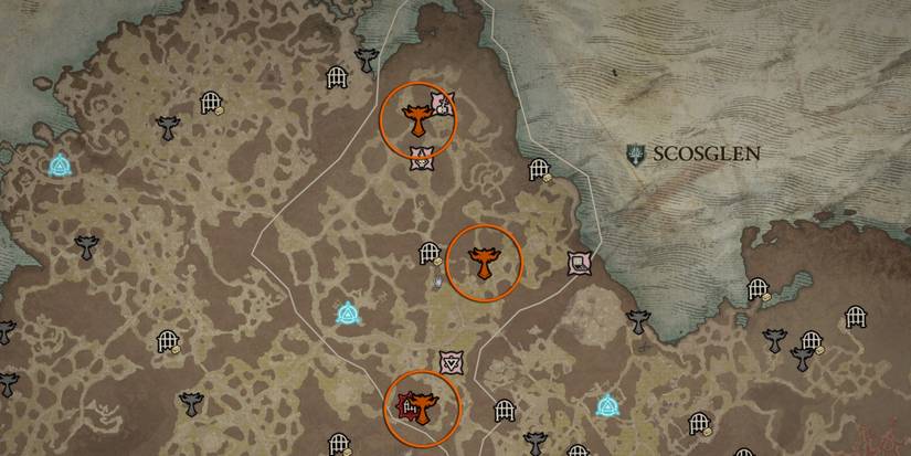 Altar Of Lilith Locations In Scosglen - Diablo 4