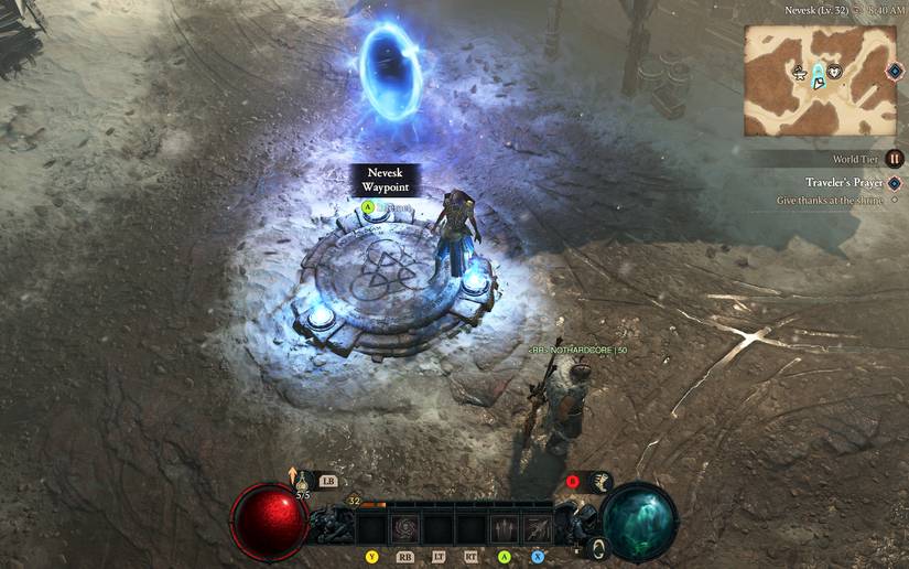 All Fractured Peaks Waypoint Locations In Diablo 4