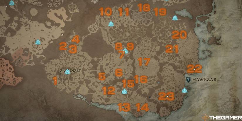Where To Find Each Hawezar Dungeon And The Aspect It Unlocks In Diablo IV