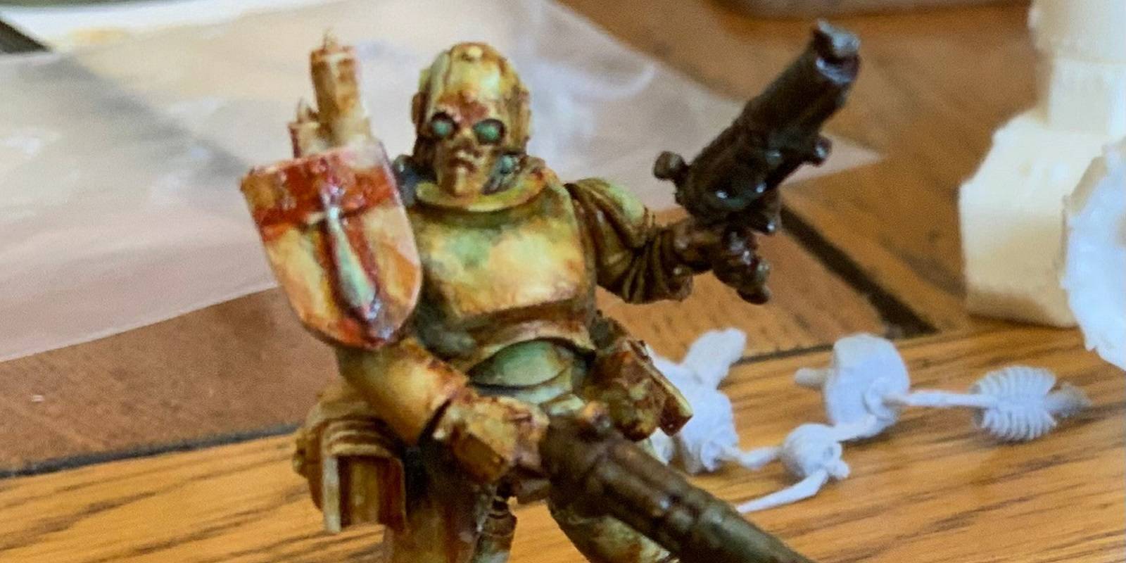 Warhammer Legend John Blanche Retires, Converts Female Marine