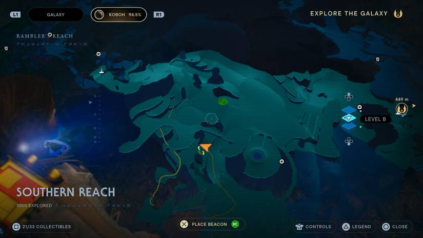 All Collectible Locations In Southern Reach In Star Wars Jedi: Survivor