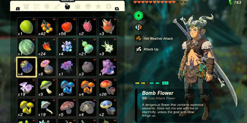 How To Farm Bomb Flowers In Tears Of The Kingdom