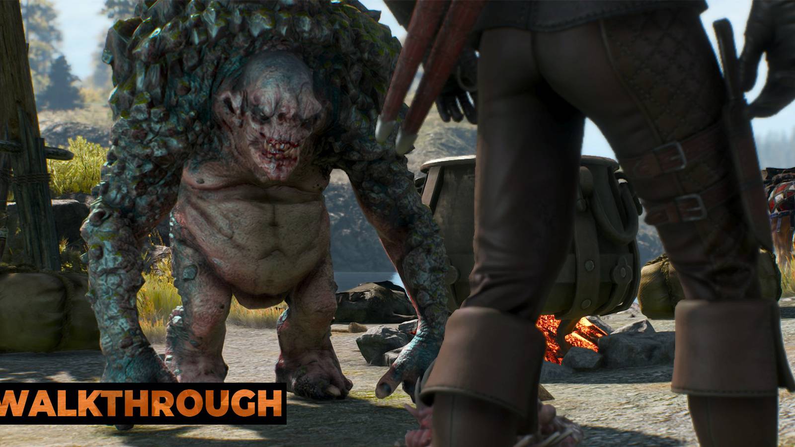 How To Complete Harassing A Troll In The Witcher 3