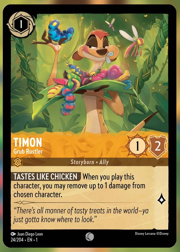 Every Card In Disney Lorcana's The First Chapter