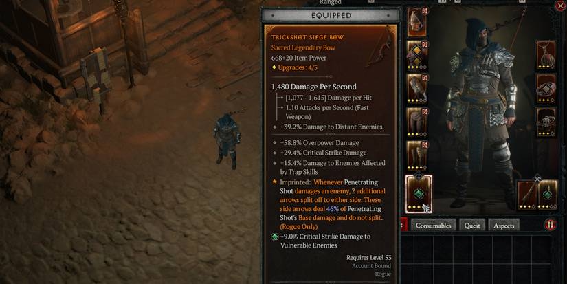 Penetrating Shot Rogue Build Guide - Diablo 4