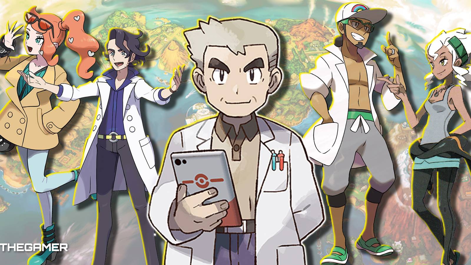 Pokemon: All The Professors, Ranked