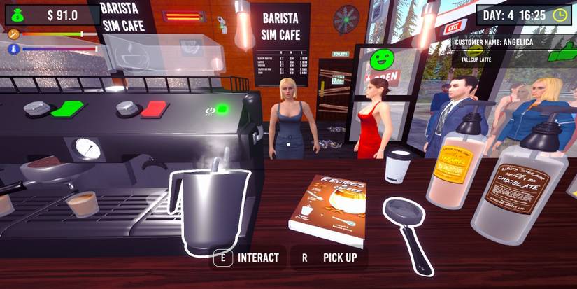 Games Where You Play As A Barista
