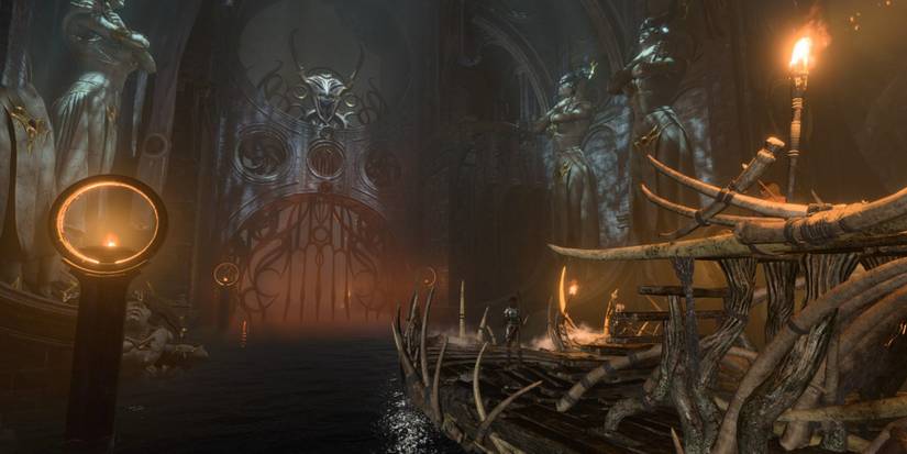 Underdark Map With Points Of Interest In BG3
