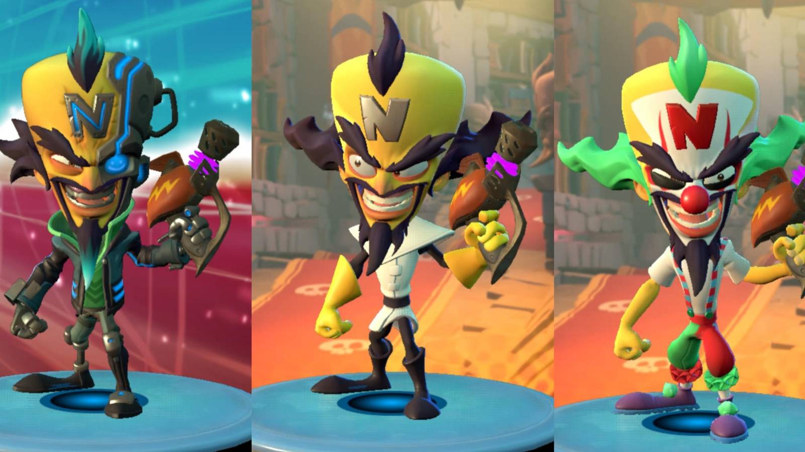 All Cortex Skins In Crash Team Rumble, Ranked