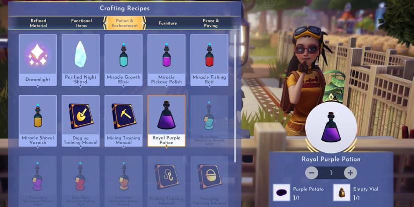How To Get The Rainbow Potion In Disney Dreamlight Valley