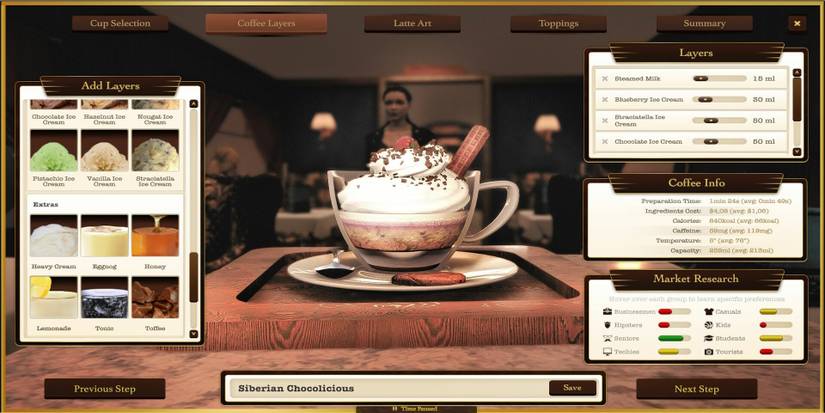 Games Where You Play As A Barista