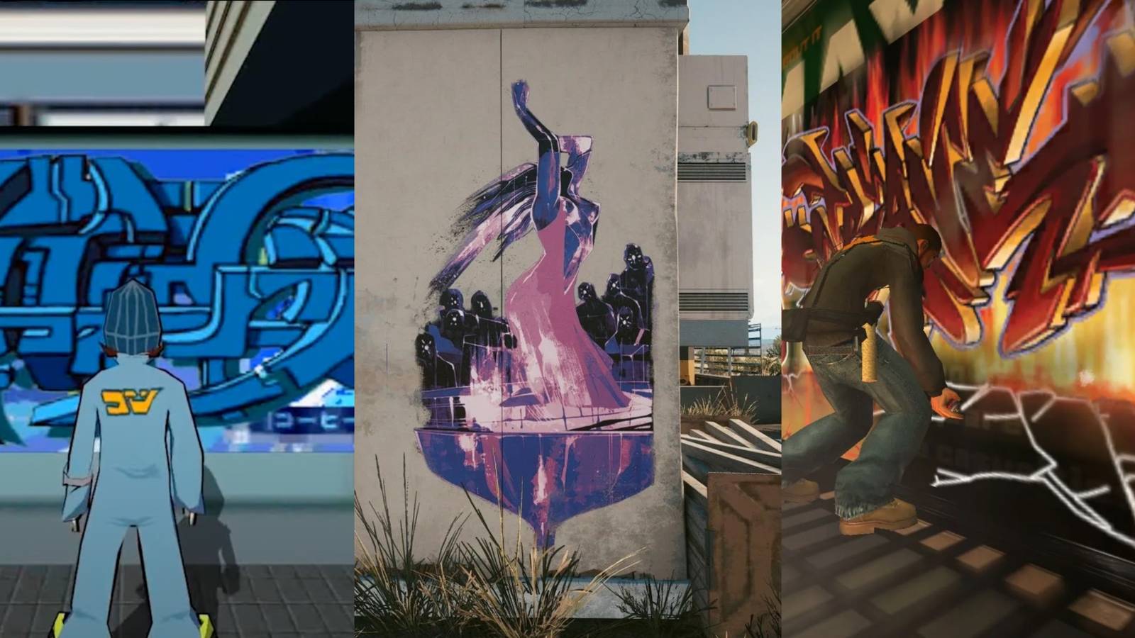 The Best Video Game Graffiti Artists