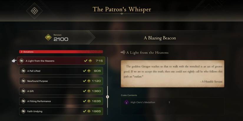 All Renown Rewards In Final Fantasy 16