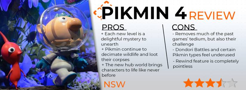 Pikmin 4 Review - Olimar Is Back On The Corpse Carrying Grind