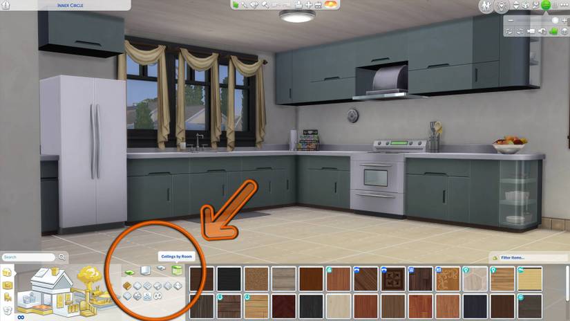 How To Paint The Ceiling In The Sims 4