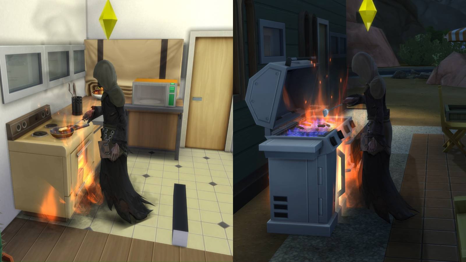 How To Start A Fire In The Sims 4