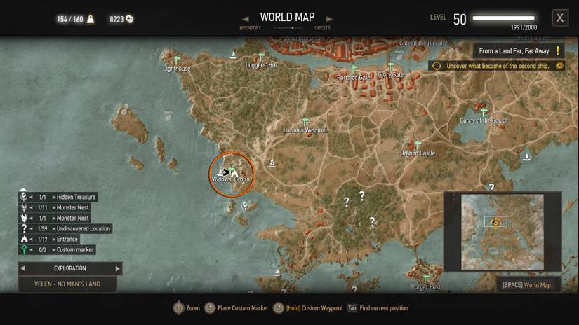 How To Complete From A Land Far, Far Away In The Witcher 3