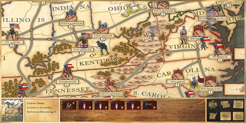 Great Games Based On The American Civil War