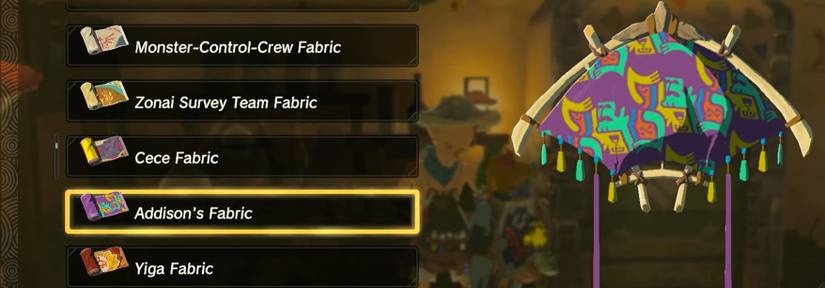 Addison Locations In Tears Of The Kingdom