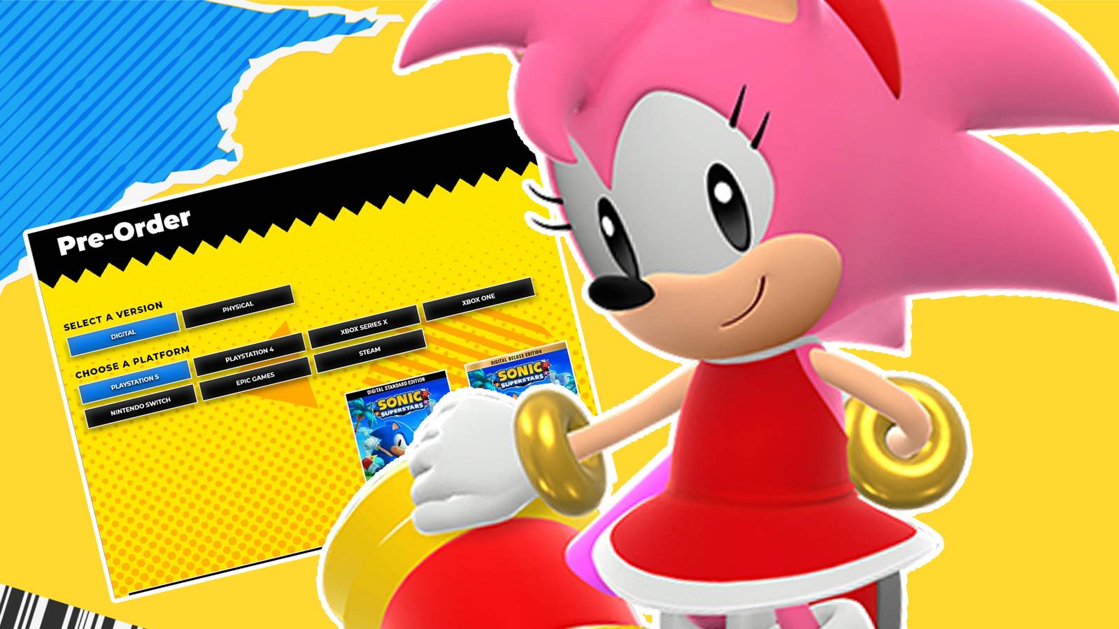 Sonic Superstars Pre-Order Guide